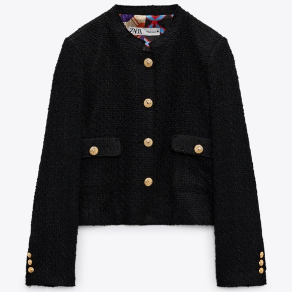 Zara | Jackets & Coats | Zara Structure Lined Blazer | Poshmark